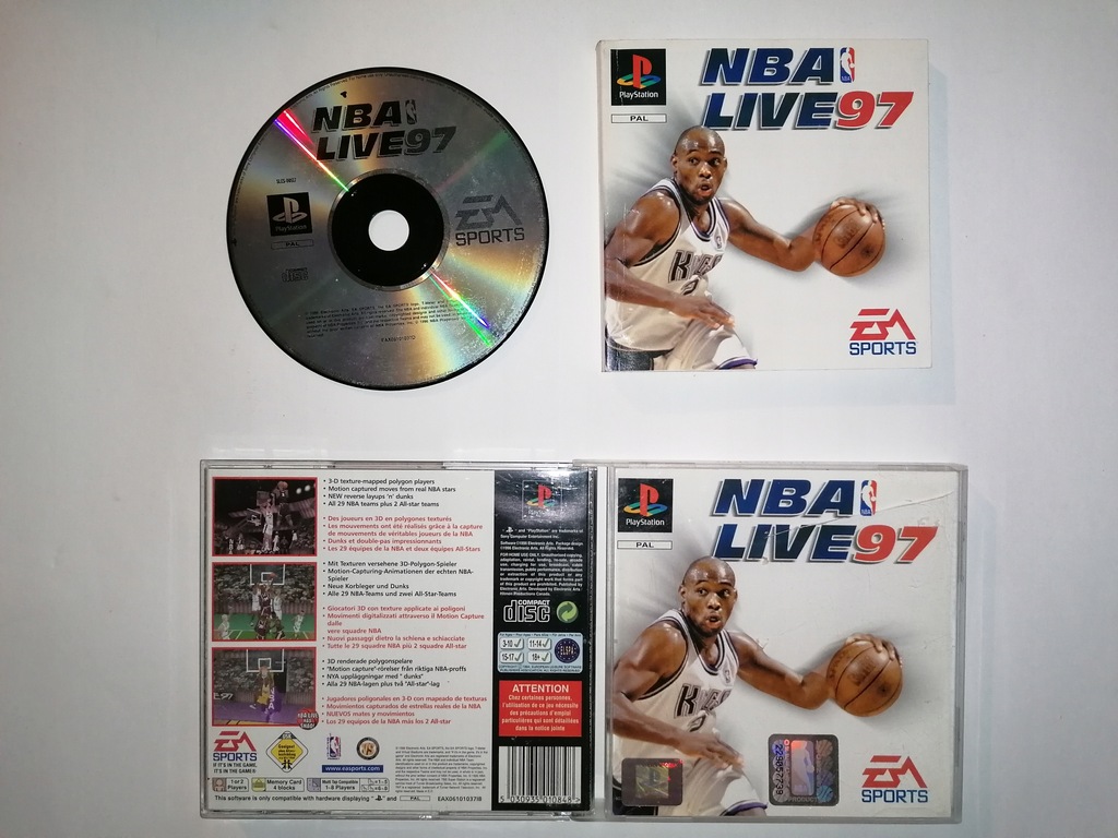 NBA LIVE 97 PSX PS1 - 12598808551 - oficjalne archiwum Allegro