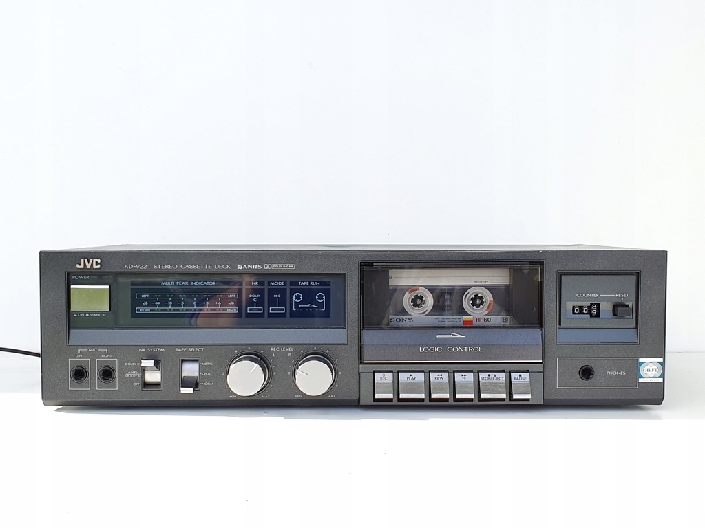 JVC KD V22 Cassette Deck magnetofon z ANRS - 11395846822 - oficjalne archiwum Allegro