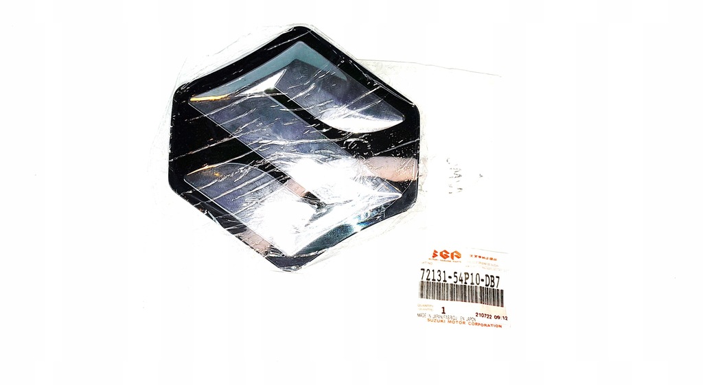 Znaczek emblemat Suzuki 72131-54P10-DB7 - 12852426763 - oficjalne ...
