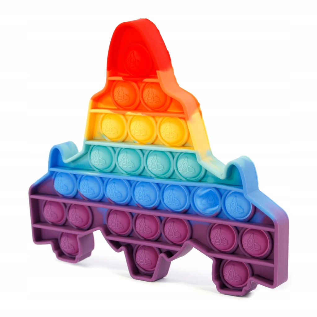 PUSH BUBBLE POP IT Kolorowy ANTYSTRESOWA Bąbelki - 13636053619 - oficjalne archiwum Allegro