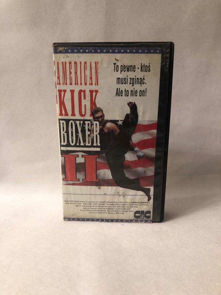 AMERICAN KICKBOXER 2 VHS - 11959085150 - oficjalne archiwum Allegro