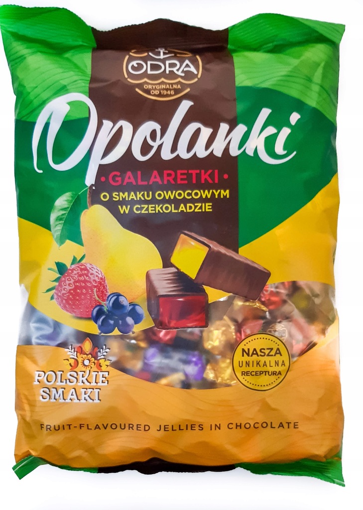 Odra Opolanki Galaretki w czekoladzie 1 kg - 12752953409 - oficjalne archiwum Allegro