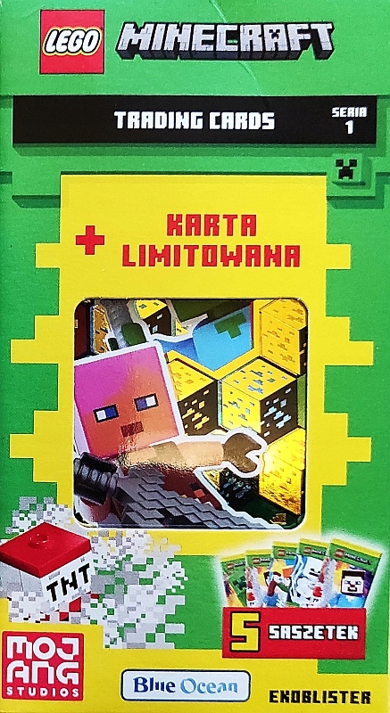 Karty LEGO MINECRAFT TCC Ekoblister 1/2024 Blister #4 - 15292529128 ...