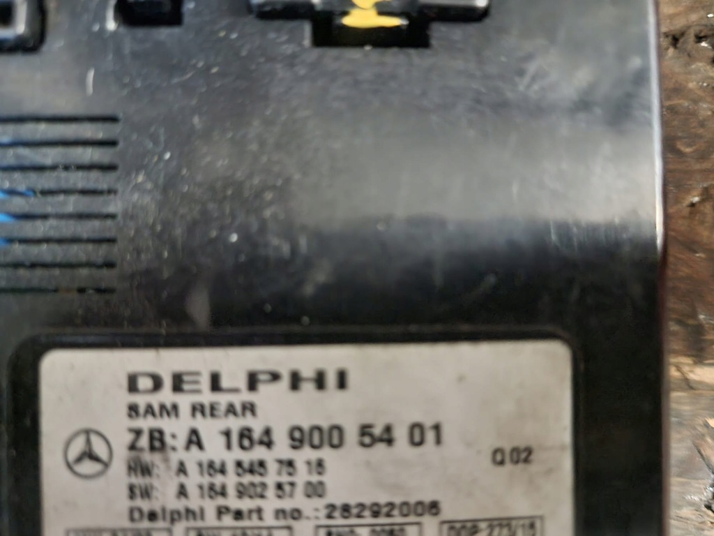 Moduł komfortu Sam Mercedes w164 A1649005101 - 12679680907 - oficjalne ...