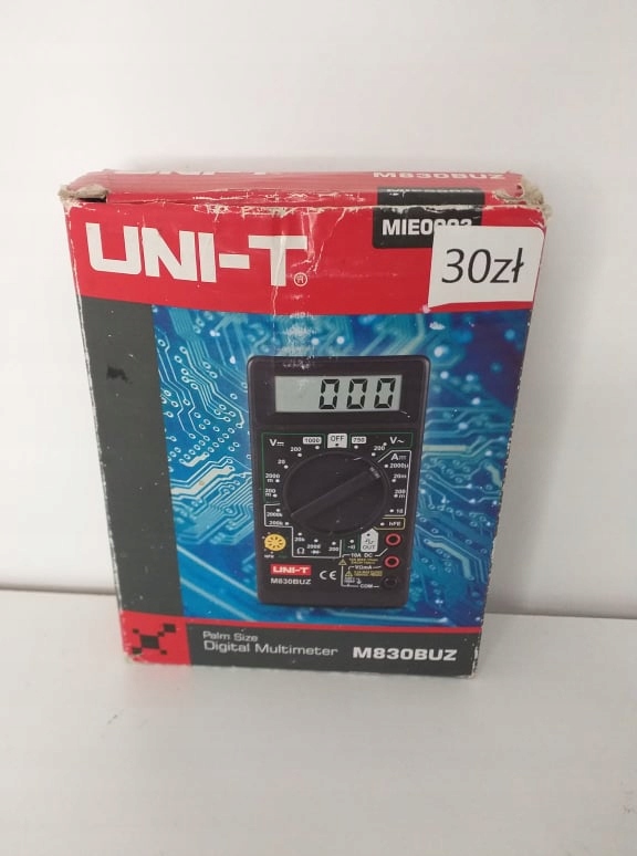 Miernik uniwersalny Uni-T M-830 elektryczny - 11821710735 - oficjalne archiwum Allegro