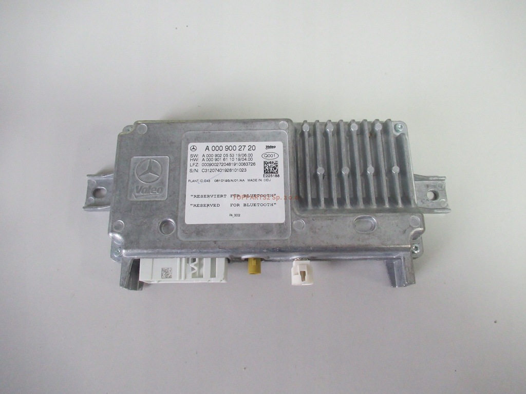 MERCEDES MODUŁ STEROWNIK KAMERY A0009002720 - 11774103997 - oficjalne ...