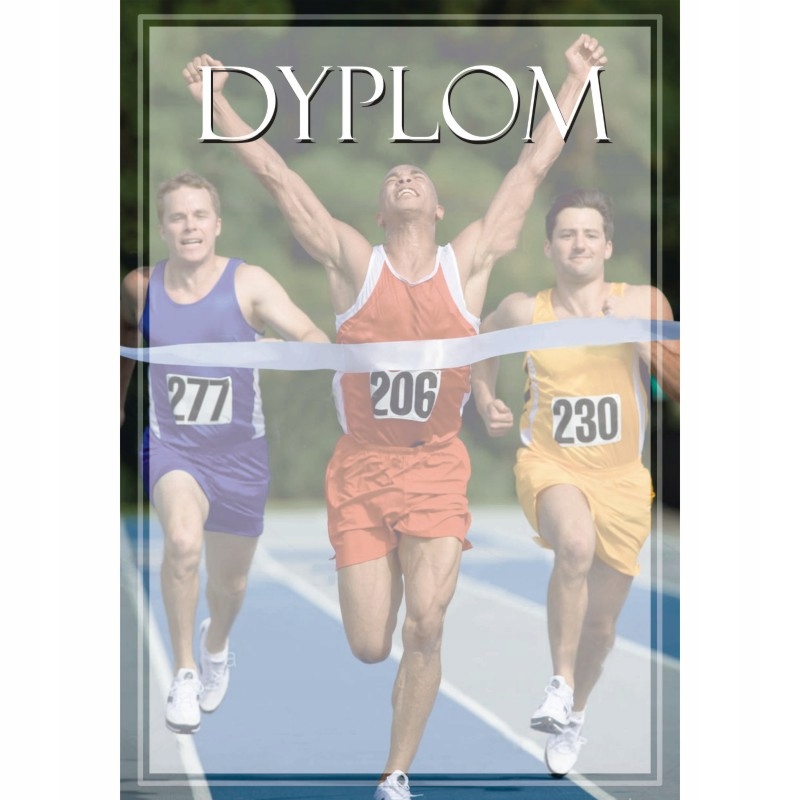 DYPLOMY Biegi Maraton - 25 szt RYZA dyplom A4 - 7520491510 - oficjalne archiwum Allegro