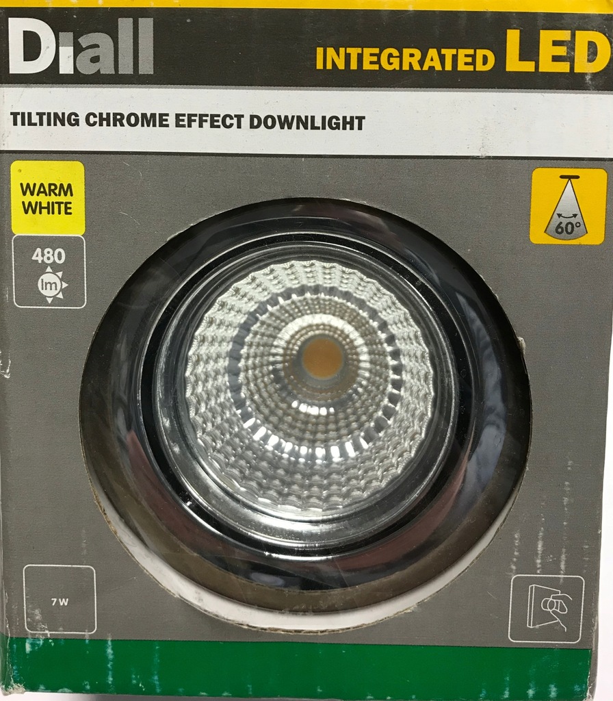 DIALL OPRAWA HALOGENOWA LED CHROM 7W B6 - 7931896052 - oficjalne ...