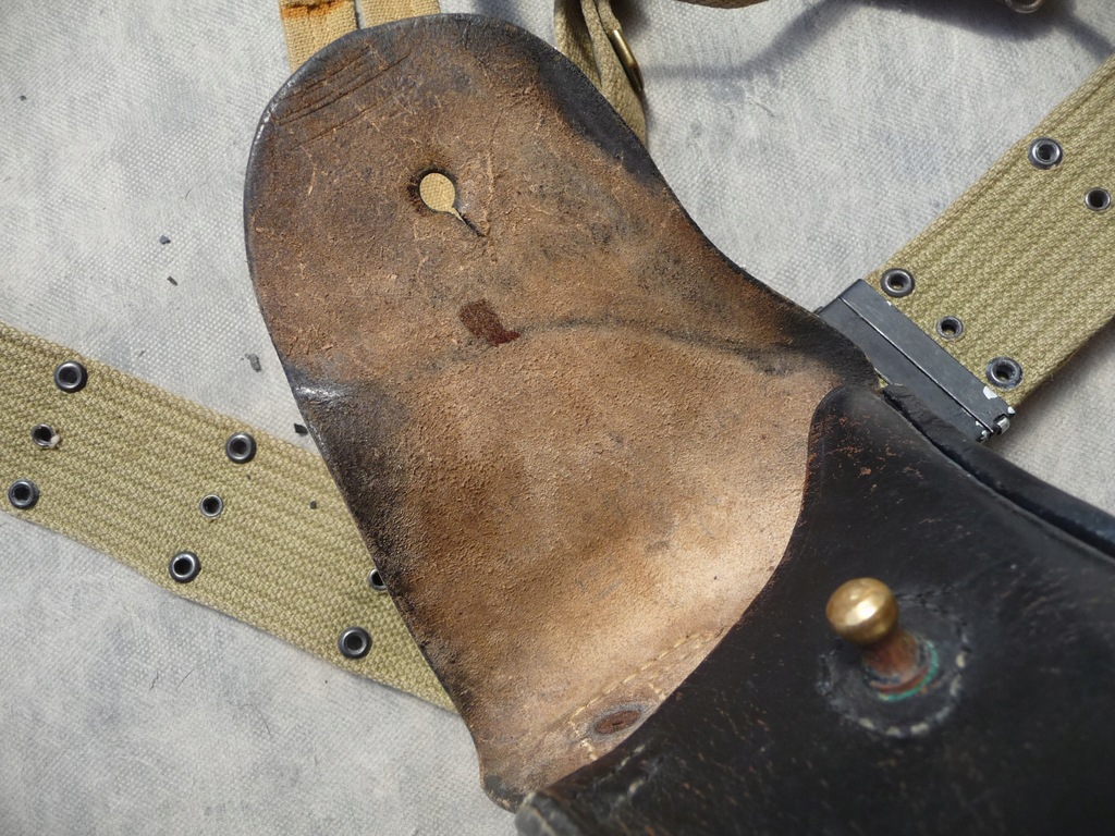 SZELKI PAS M1936 KABURA COLT 1911 US ARMY USMC WW2 - 12906354925 ...