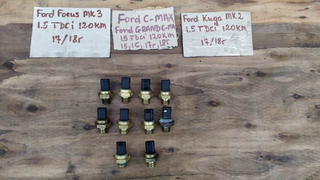 FORD 1.5 TDCI CZUJNIK CIŚNIENIA OLEJU 9804063480 - 12496241281 ...