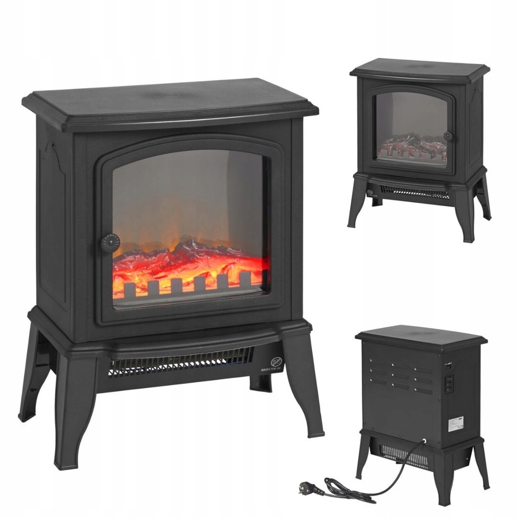 Sztuczny kominek dekoracyjny elektryczny grzewczy - 12791942784 ...