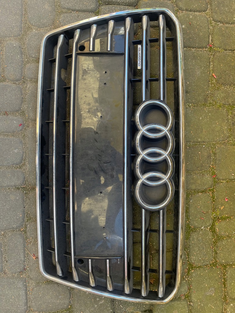 Audi A7 4G8 grill atrapa oryginał - 12657166125 - oficjalne archiwum Allegro