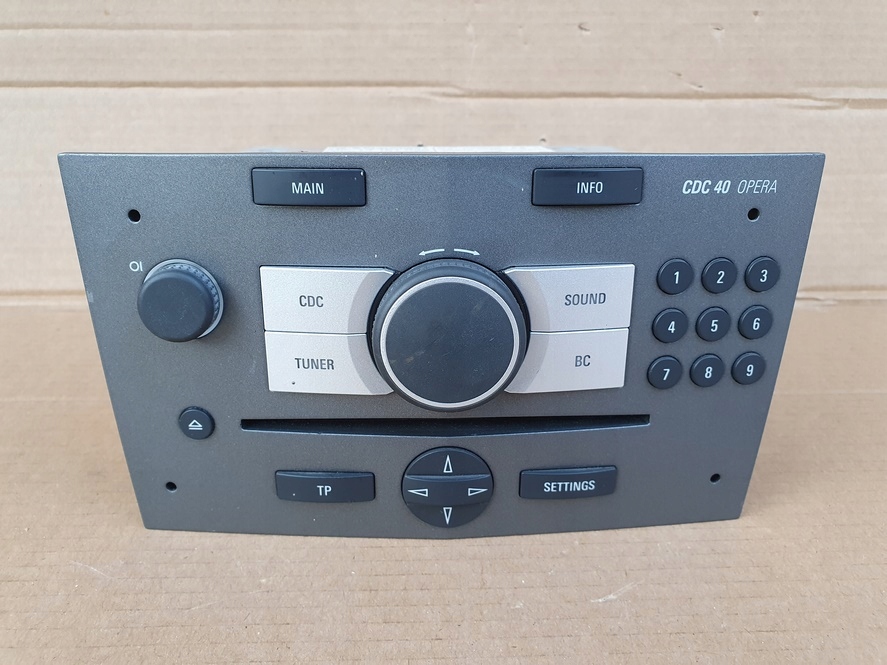 Radio CDC 40 Opera opel astra h zafira b antara - 13604026080 ...