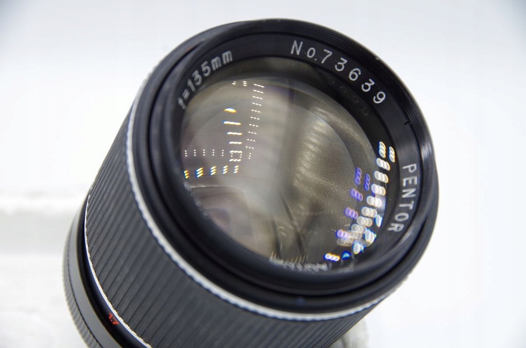 Obiektyw M42 - Pentor 135 mm f2.8 sprawny 100% - 12902427198 ...