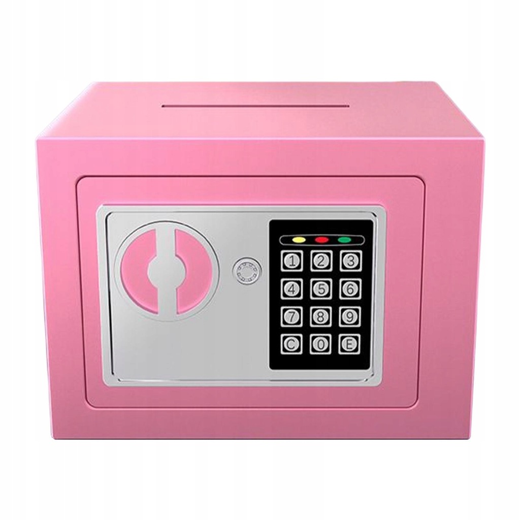 Home Strongbox Compact box Money Saving Pink - 13654762653 - oficjalne archiwum Allegro