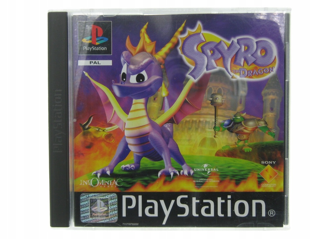 SPYRO THE DRAGON PSX/PS2/PS3 BDB! PREMIEROWA - 11386908859 - oficjalne ...
