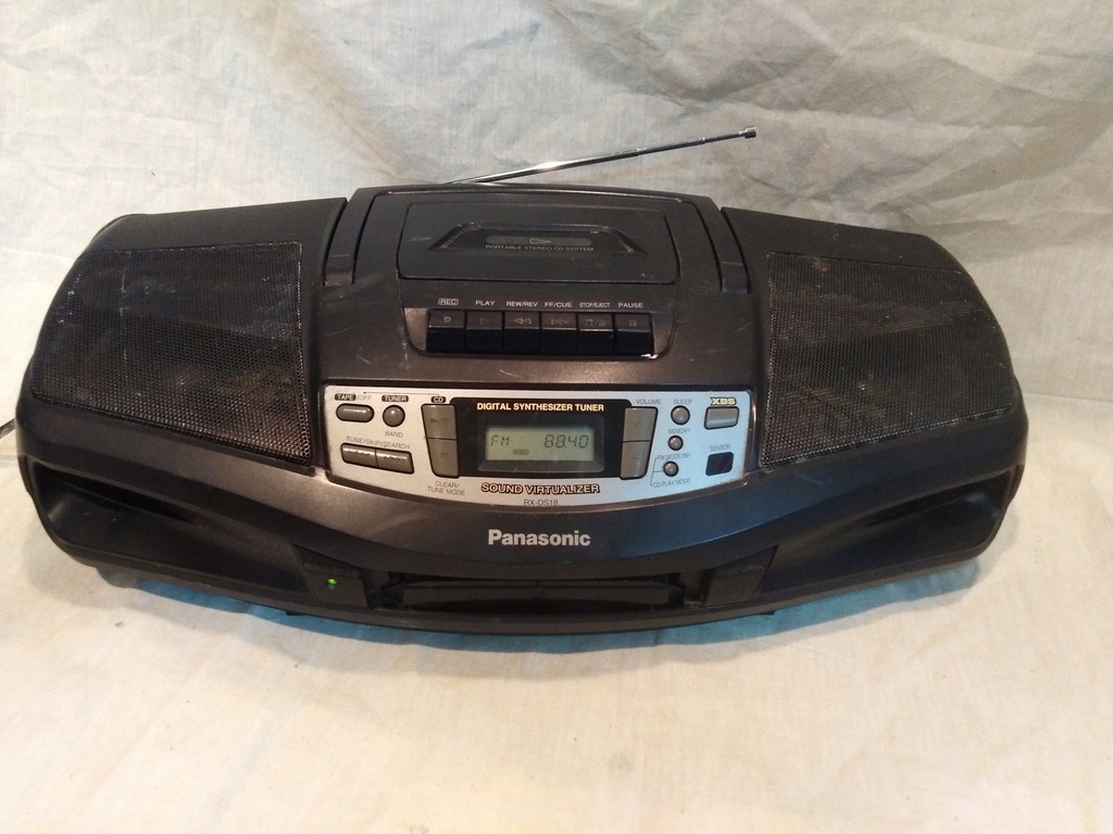 Panasonic radiomagnetofon RX-DS18 - 11671699614 - oficjalne archiwum ...