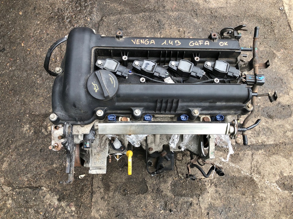 SILNIK G4FA 1.4 16V KIA VENGA - 14269393916 - oficjalne archiwum Allegro