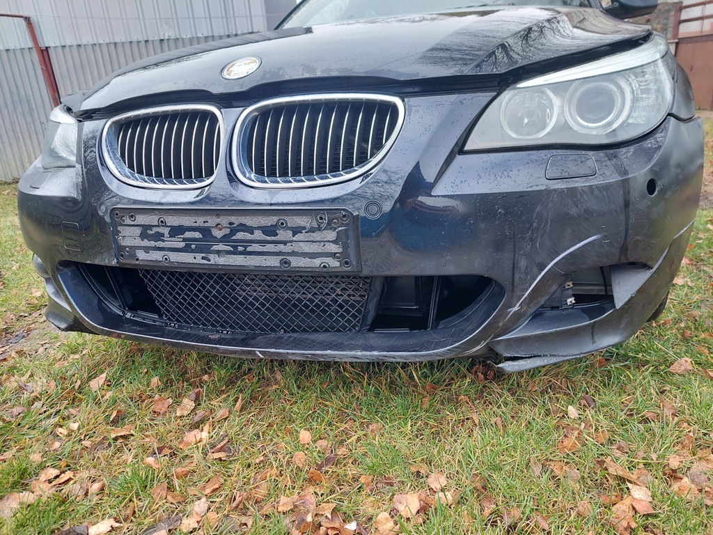 ZDERZAK PRZEDNI BMW E60 CARBONSCHWARZ M PAKIET - 11753103816 - oficjalne archiwum Allegro