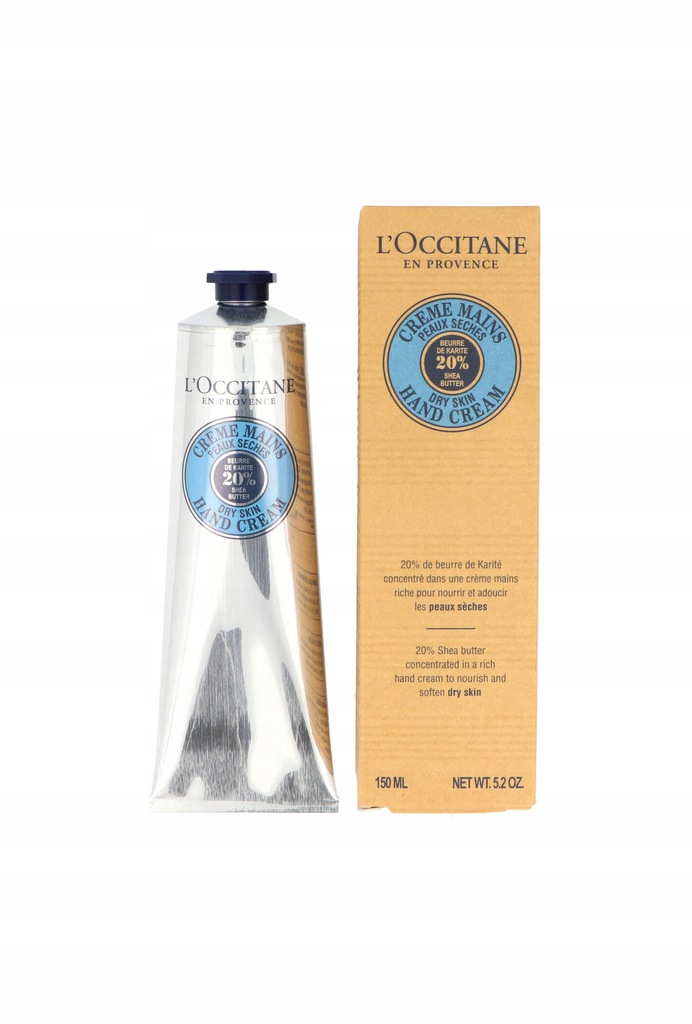 L`Occitane Shea Butter Dry Skin Hand Cream 150ml - 11788002696 - oficjalne archiwum Allegro