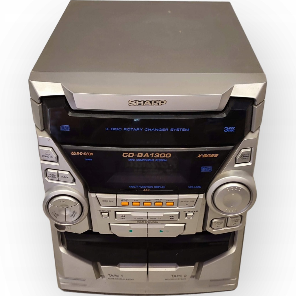 Wieża Sharp CD ba-130. Aukcja BCM. - 13753091318 - oficjalne archiwum Allegro