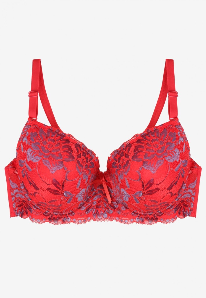 Born2Be Czerwony Biustonosz damski 85C Full Cup - 13846927696 ...