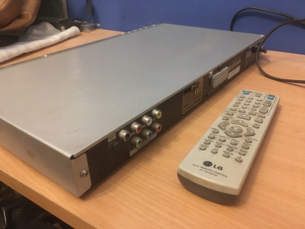 DVD - LG DV 8931V ODTWARZACZ VIDEO FAJNY - 10170033825 - oficjalne archiwum Allegro