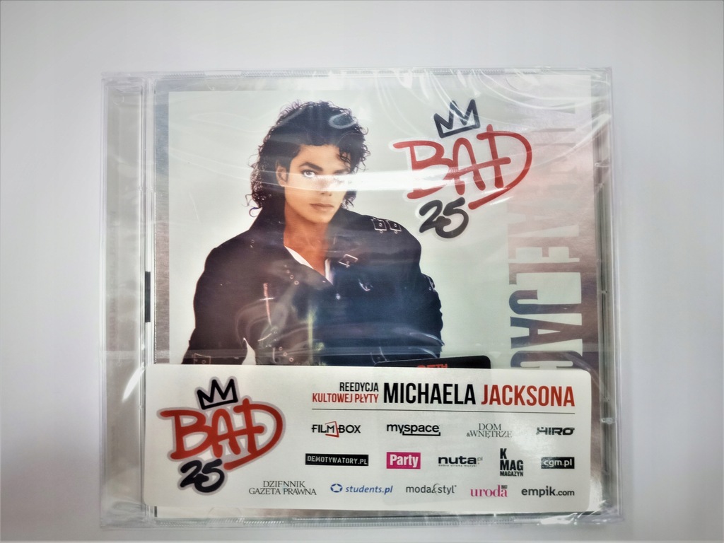 Michael Jackson Bad 25 Anniversary 2 CD FOLIA okaz - 12490550065 - oficjalne archiwum Allegro
