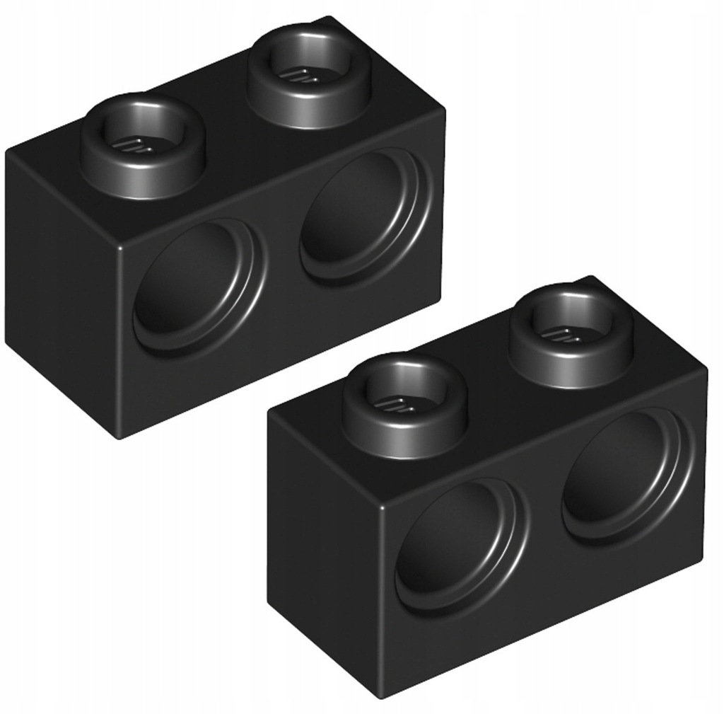 LEGO Technic 1x2 Czarny (32000/3200026) 2 szt. - 11081444724 ...