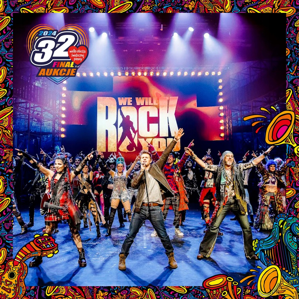 Teatr Muzyczny ROMA dla WOŚP: Loża VIP na musical "We Will Rock You ...