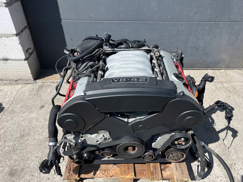 SILNIK AUDI A8 D3 4.2 V8 MPI BFM 335KM KOMPLETNY - 14071310514 ...