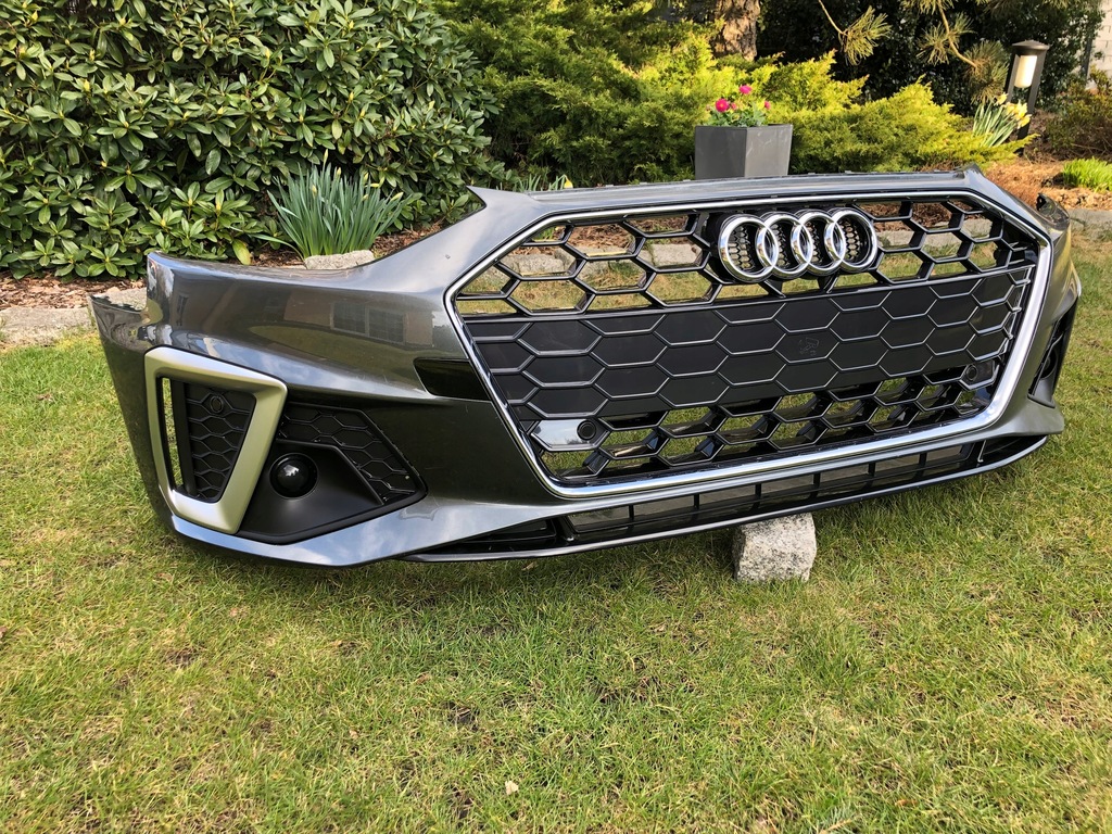 Audi A4 S line B9 8W0 8w 2021 zderzak lift lifting - 12022201823 - oficjalne archiwum Allegro