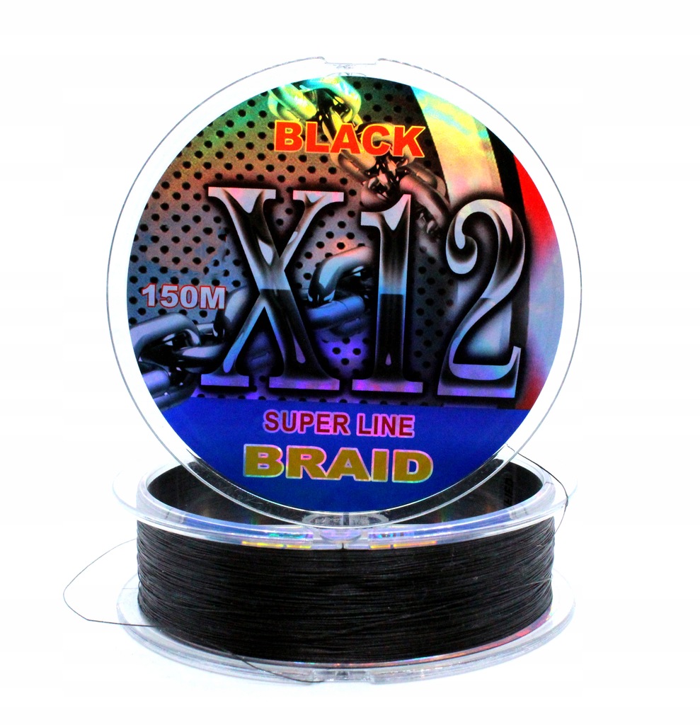 12 splotowa plecionka SUPER LINE 0,08mm 150m 16kg - 13644139406 ...