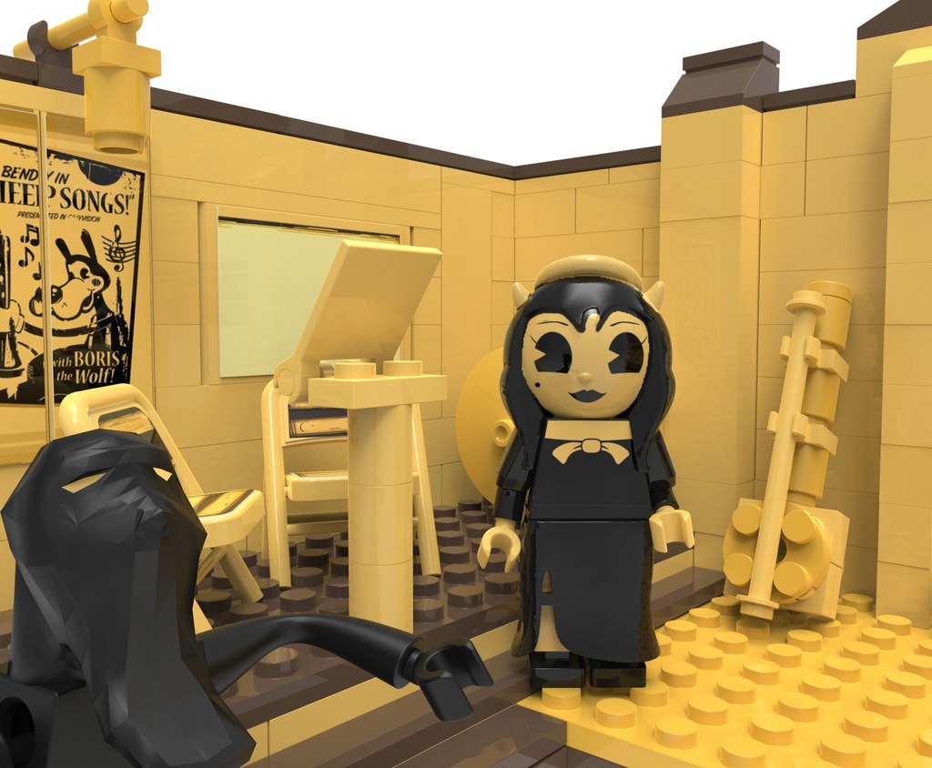 Bendy and The Ink Machine Klocki Zestaw Lego FNAF - 8180231301 ...