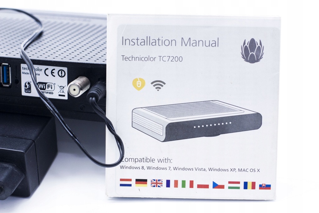 Ruter Technicolor TC7200U upc sprawny - 9251956904 - oficjalne archiwum ...
