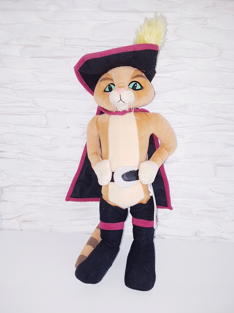 SHREK - maskotka Kot w butach - 45 cm - 11829352477 - oficjalne ...