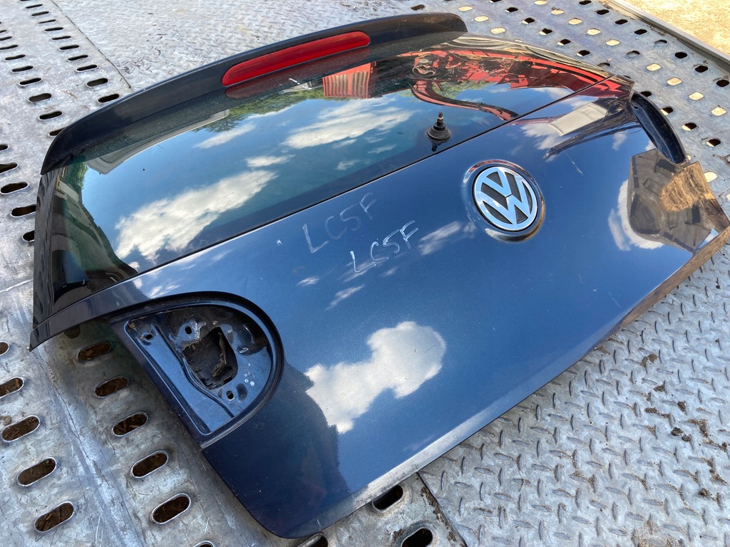 Klapa bagażnika Golf V LC5F GT w kolor bez rdzy - 13098169952 ...