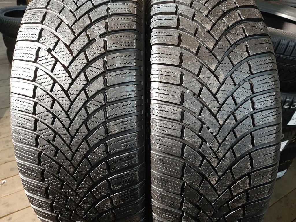 2x Opona UŻYWANA ZIMOWA 205/55R17 BRIDGESTONE BLIZZAK LM005 Z1862 ...
