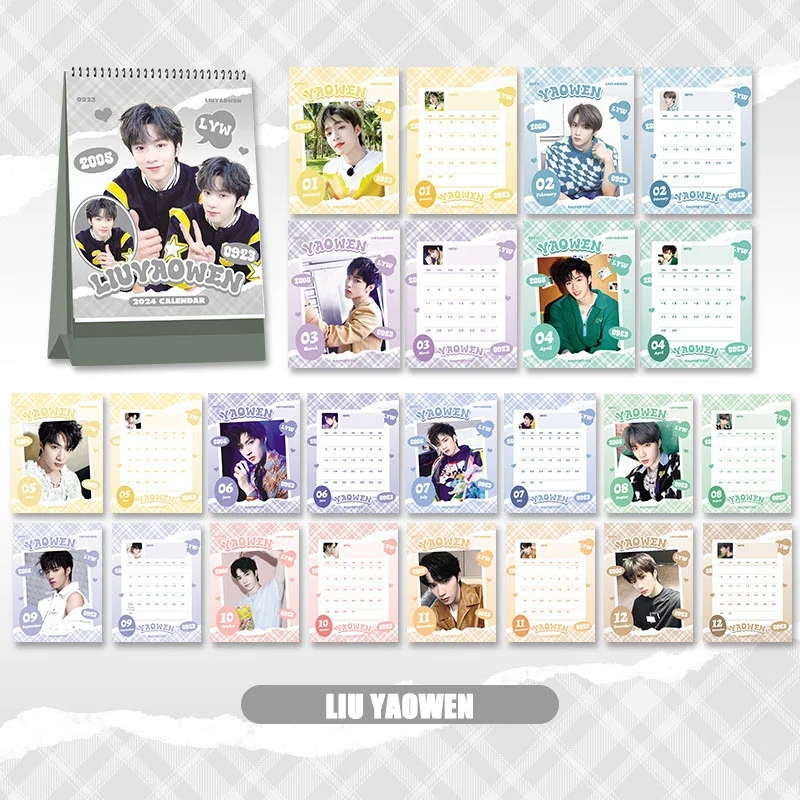 KPOP (G)I-DLE IVE 2024 Calendar Wonyoung YUQI MINNIE SOYEON Cute Photo ...