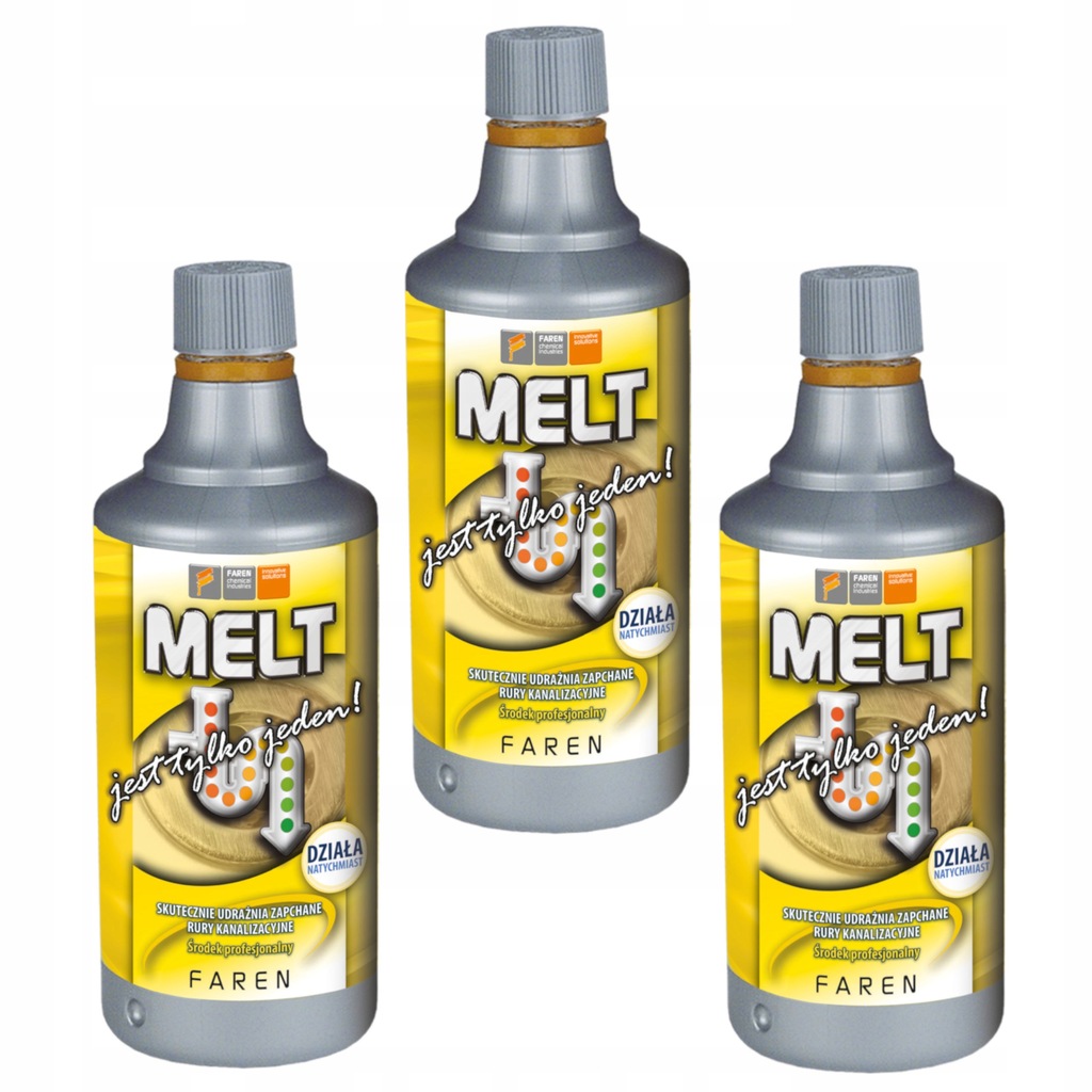 MELT ŚRODEK DO UDRAŻNIANIA RUR KANALIZACYJNYCH 3 s - 11131941112 ...