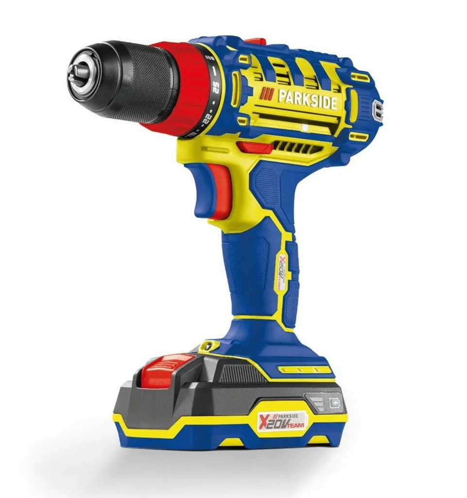 Wiertarko-wkrętarka bezudarowa Parkside 20 V - 13769541894 - oficjalne ...