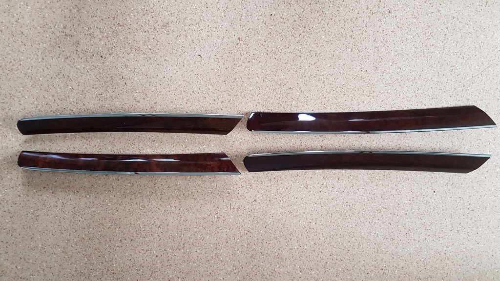 ML W164 LISTWA DRZWI DREWNO LEWY PRZÓD A1647201522 - 7810726167 ...