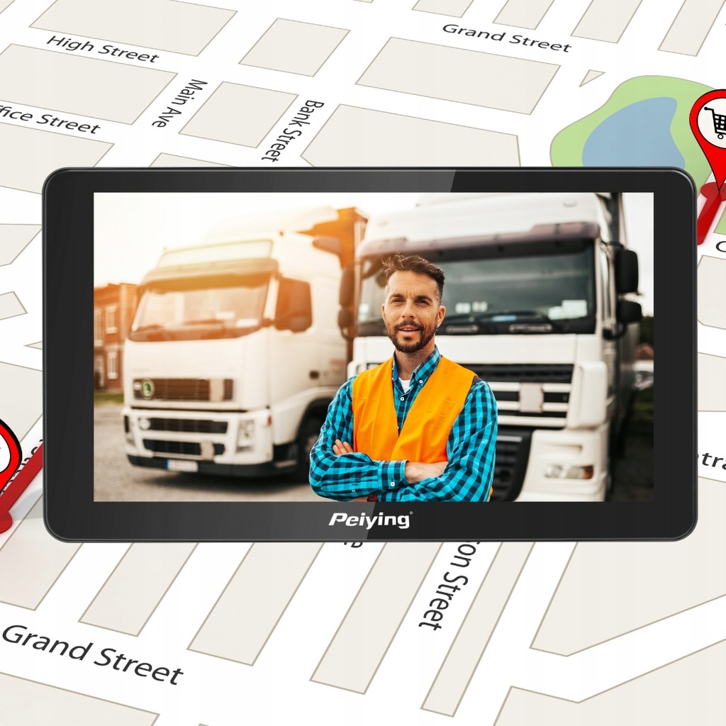 Nawigacja GPS 7" MAPA EU TIR iGO primo truck 2023 - 14357529238 - oficjalne archiwum Allegro