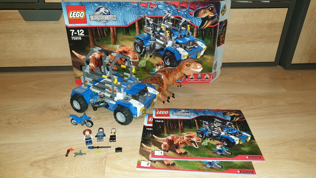 LEGO 75918 Jurassic World T-Rex Tracker - 8057287473 - oficjalne ...