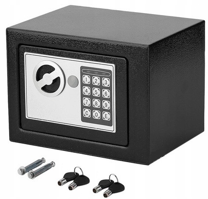 MINI SEJF CYFROWY KLUCZE KLUCZ KOD SZYFR MAŁY - 11385132257 - oficjalne ...