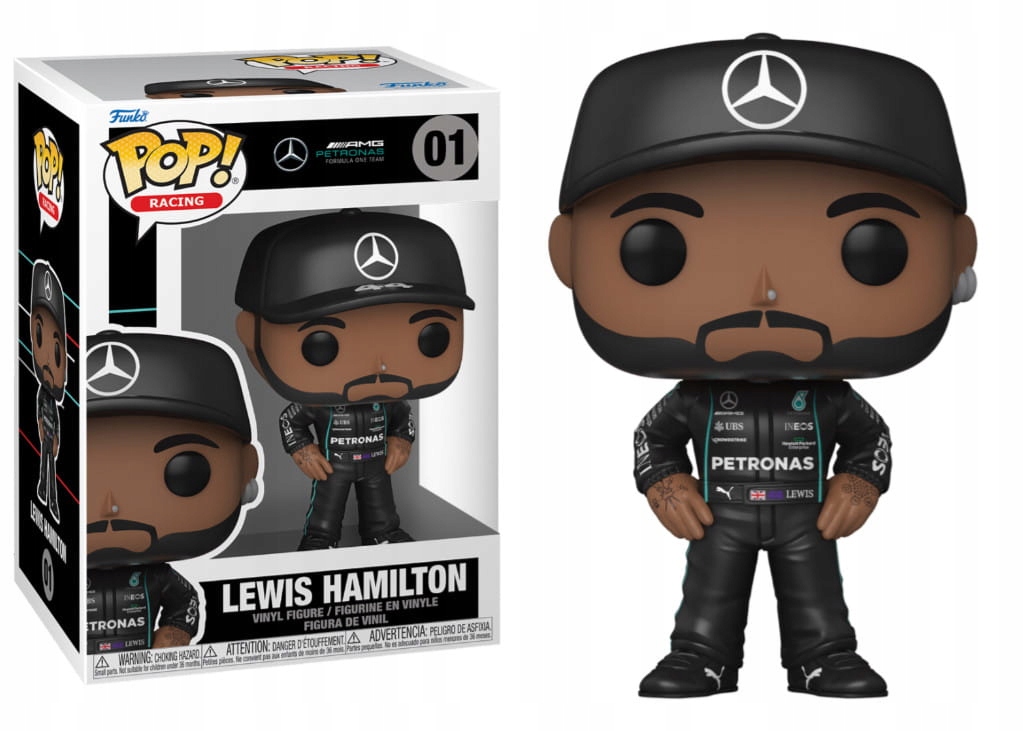 Funko POP Formula 1 POP! Lewis Hamilton 8/10 - 12545579821 - oficjalne ...