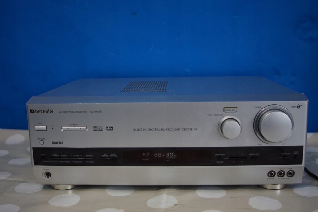 Amplituner Panasonic SA-HE75 5.1 OKAZJA - 11749705861 - oficjalne archiwum Allegro