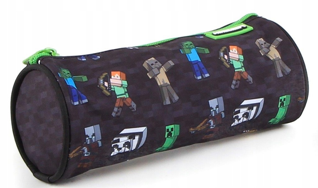 Piórnik szkolny minecraft oryginalny tuba Creeper - 11260611485 ...