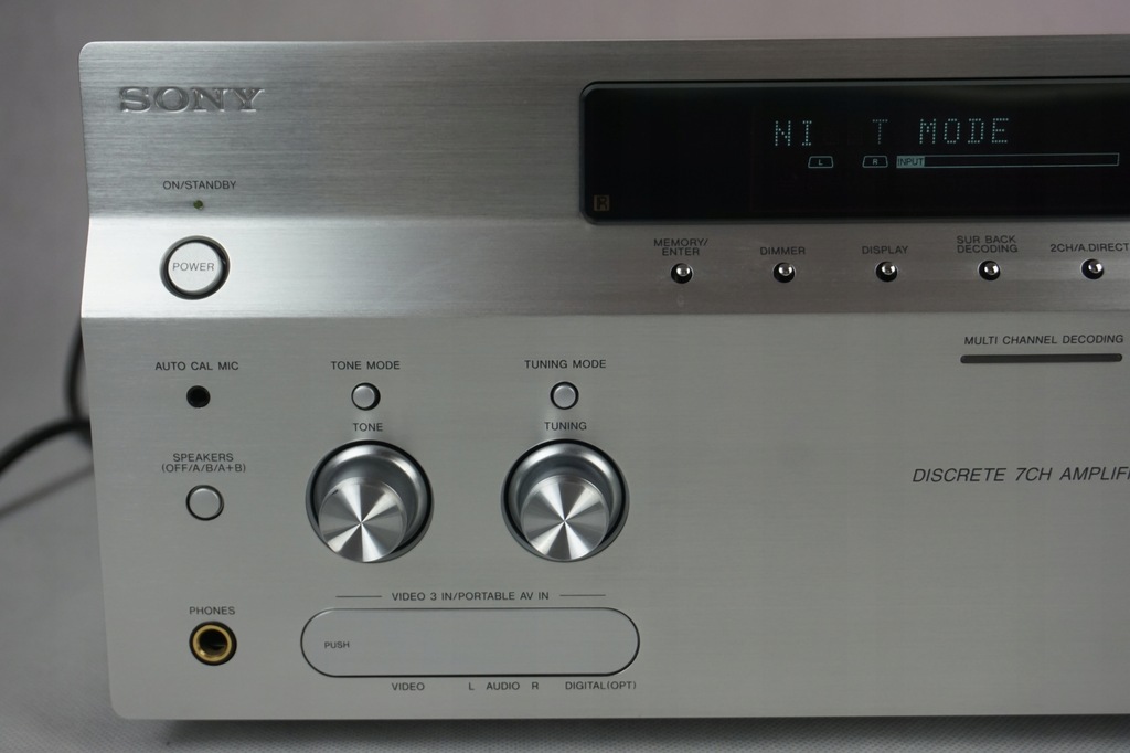 Amplituner Sony STR-DA3300ES pilot instrukcja HDMI - 12206243519 ...