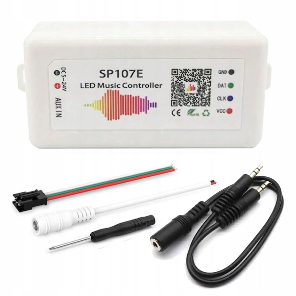 SP107e sterownik MUZYCZNY taśm cyfrowych ARGB programowalnych ...